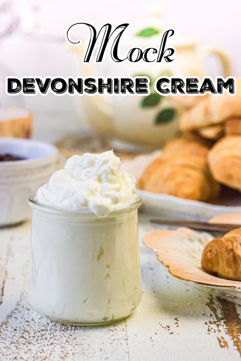 Easy Mock Devonshire Cream(clotted cream substitute) - Restless Chipotle