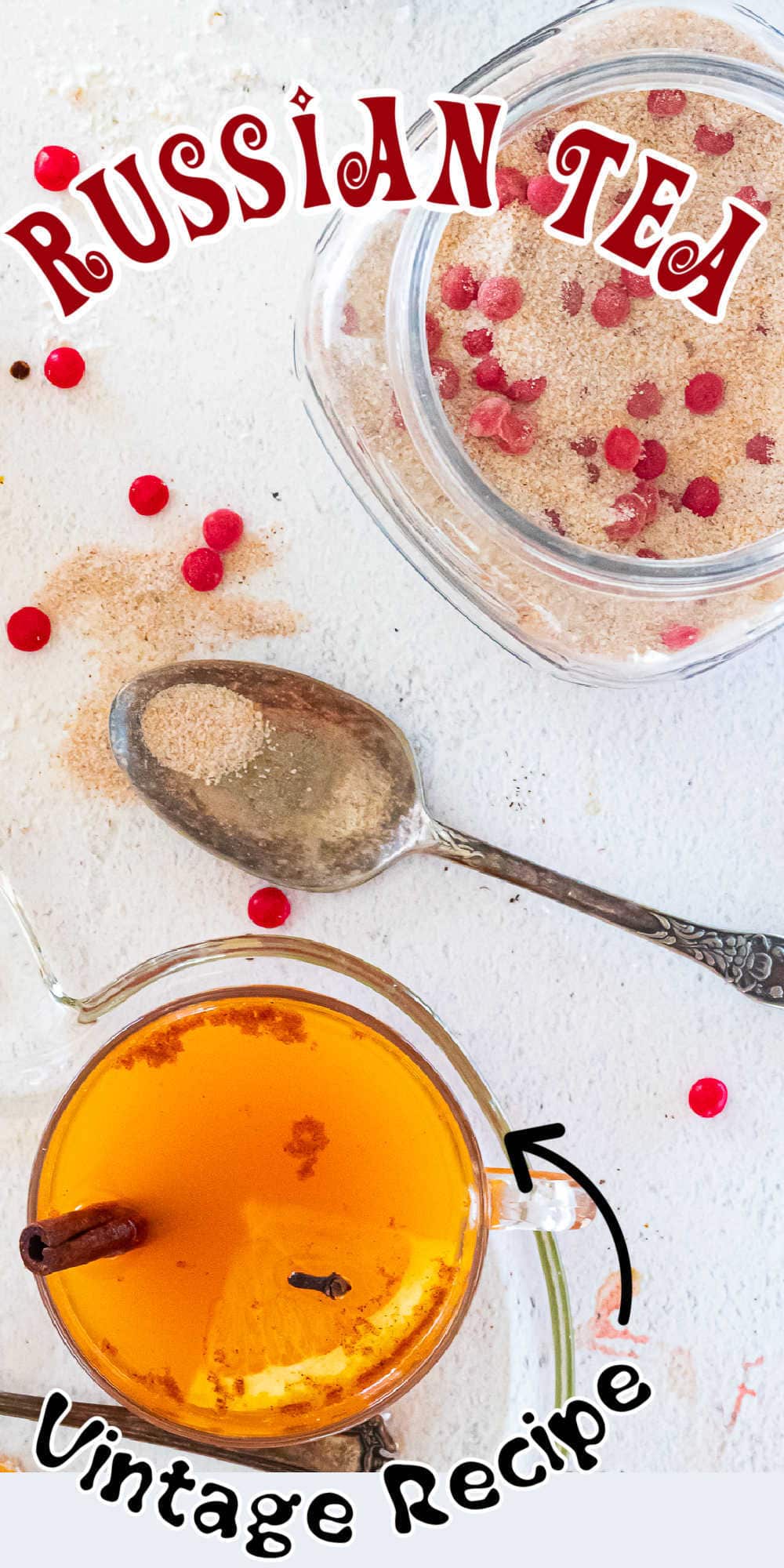 Spiced Russian Tea Recipe with Tang (Mix in a Jar) - Restless Chipotle