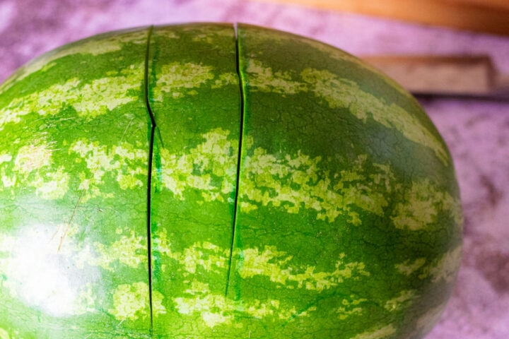 How to Make a Watermelon Basket - Restless Chipotle