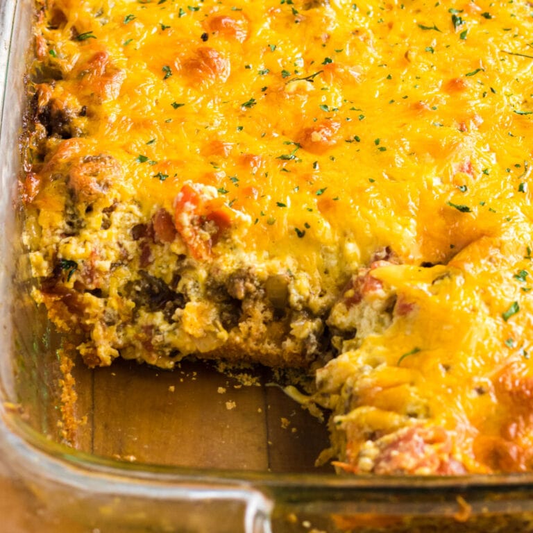 Beef Burrito Casserole Recipe - Restless Chipotle