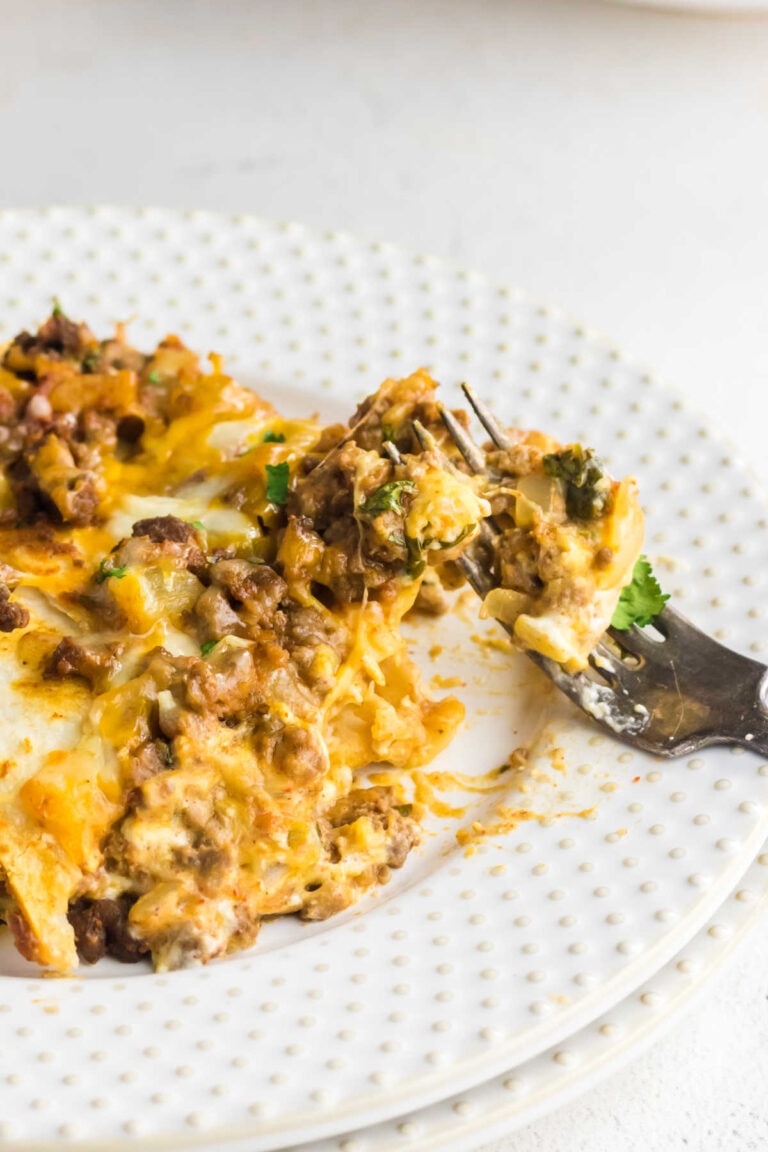 Beef Burrito Casserole Recipe - Restless Chipotle