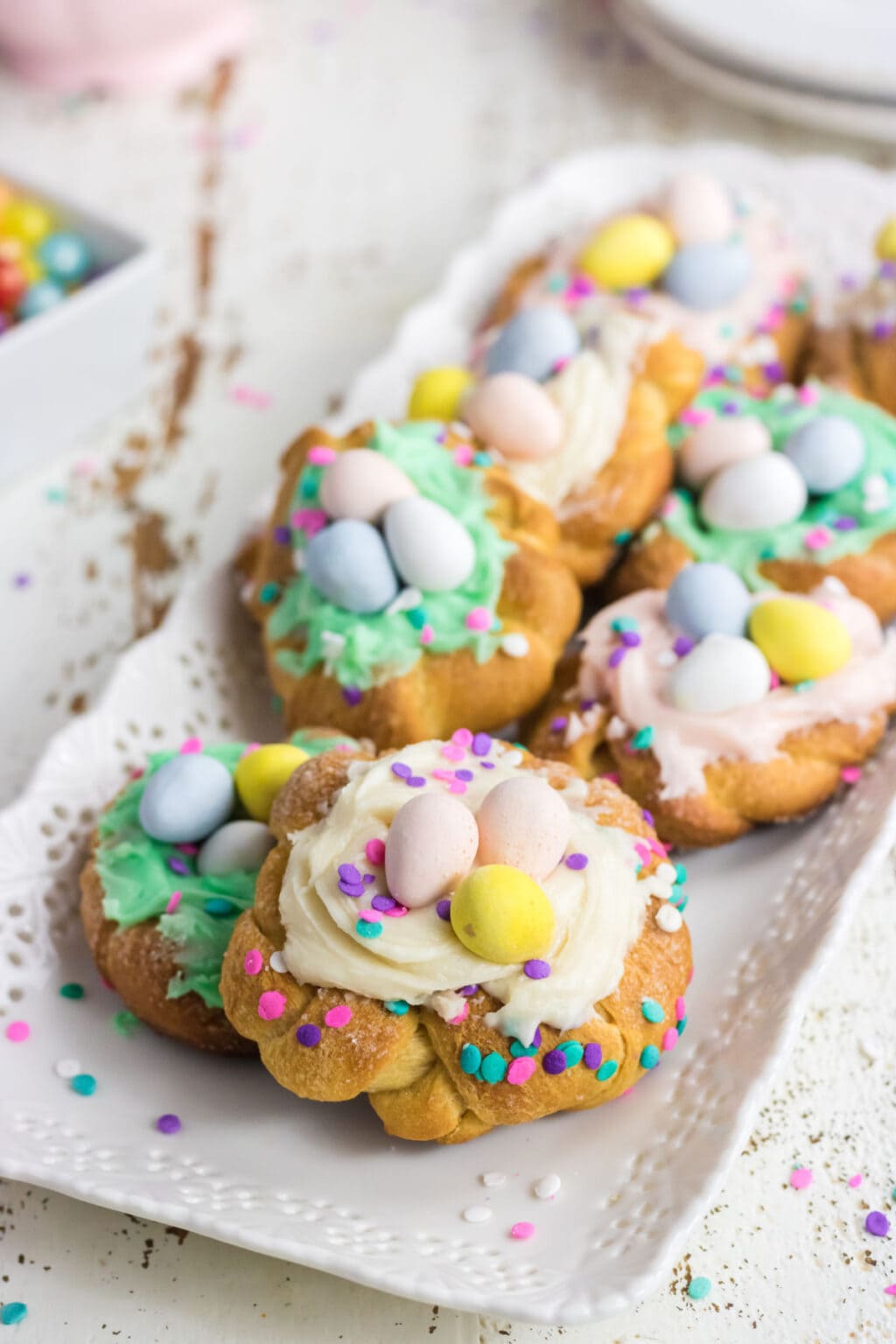 Easy Easter Sweet Rolls (Made with Crescent Rolls) - Restless Chipotle