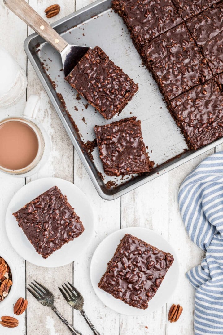 Classic Texas Sheet Cake Recipe with Buttermilk - Restless Chipotle