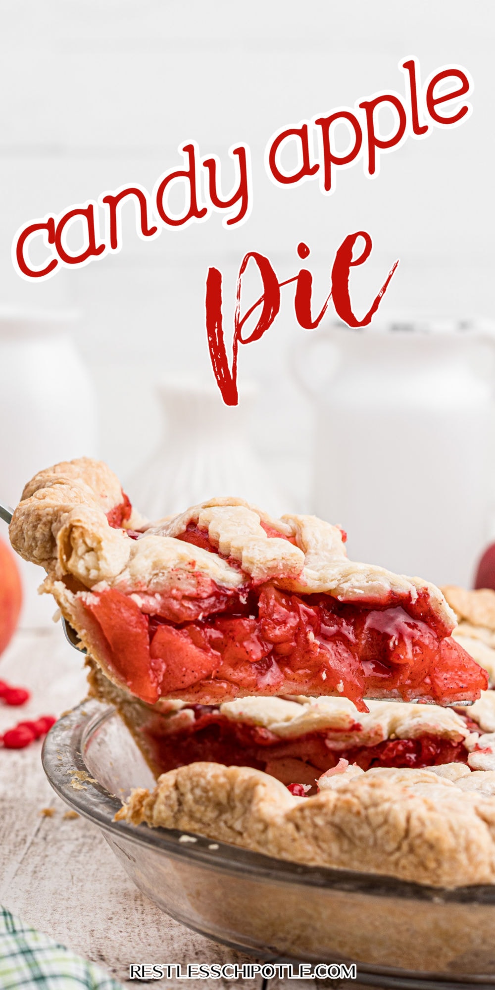 Red Hots Candy Apple Pie Recipe Has Best Cinnamon Flavor - Restless ...