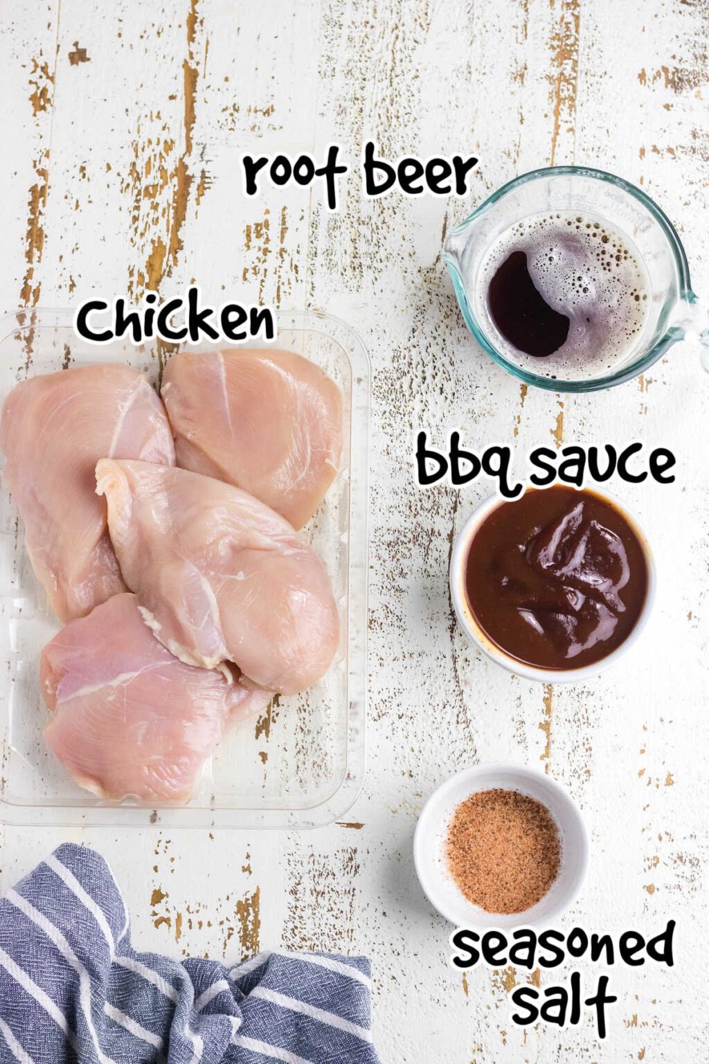 Slow Cooker Root Beer Chicken Recipe (3 Ingredients!) - Restless Chipotle