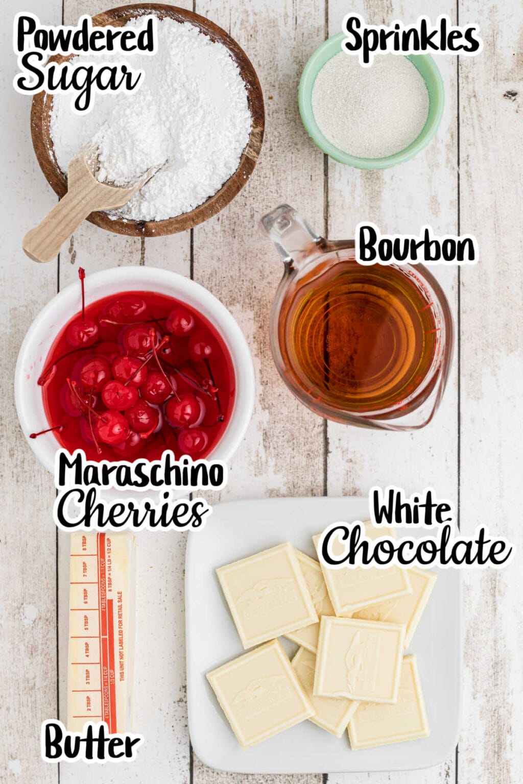 Bourbon Spiked White Chocolate Covered Cherries - Restless Chipotle
