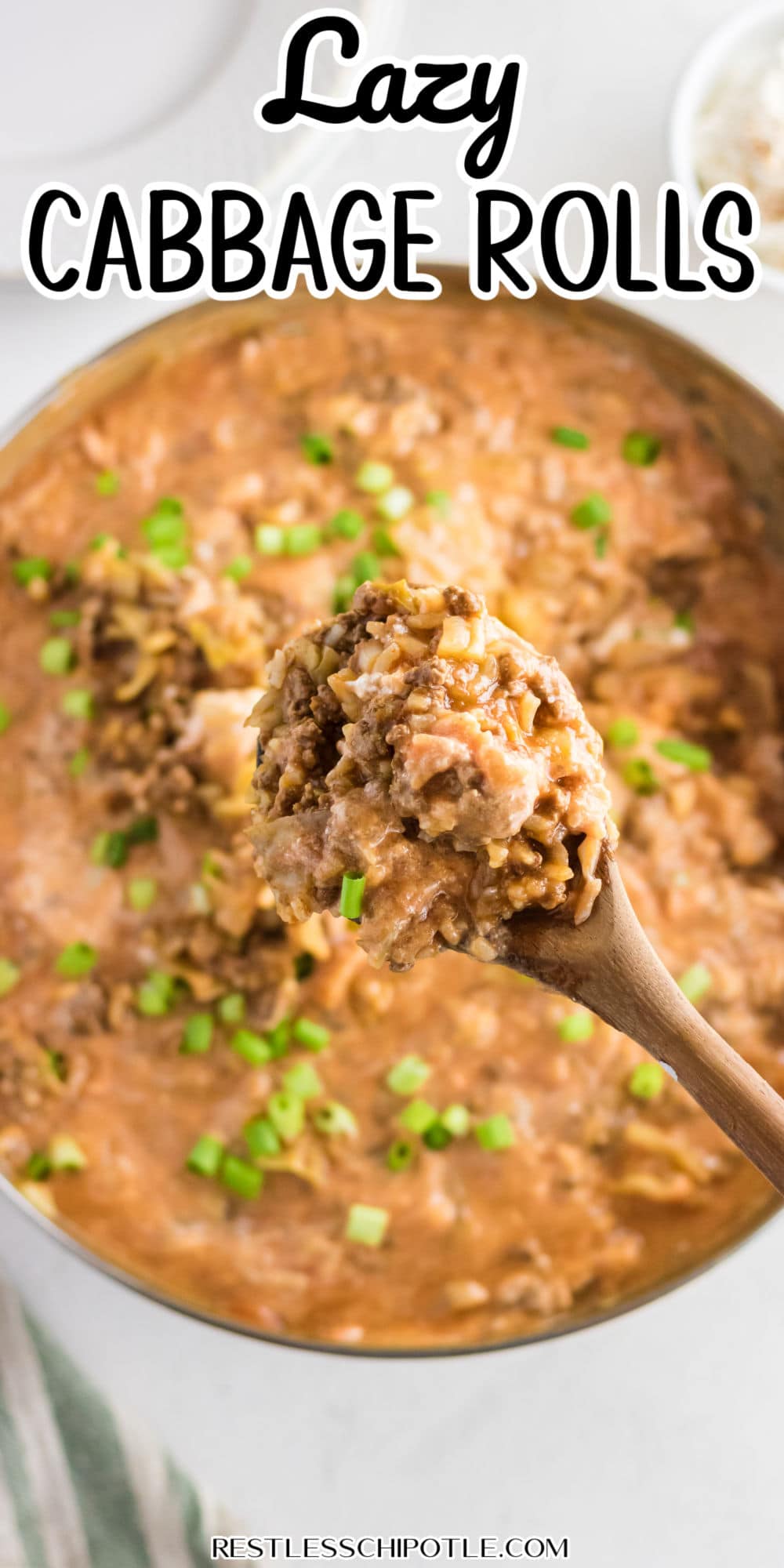 Lazy Cabbage Rolls - Restless Chipotle