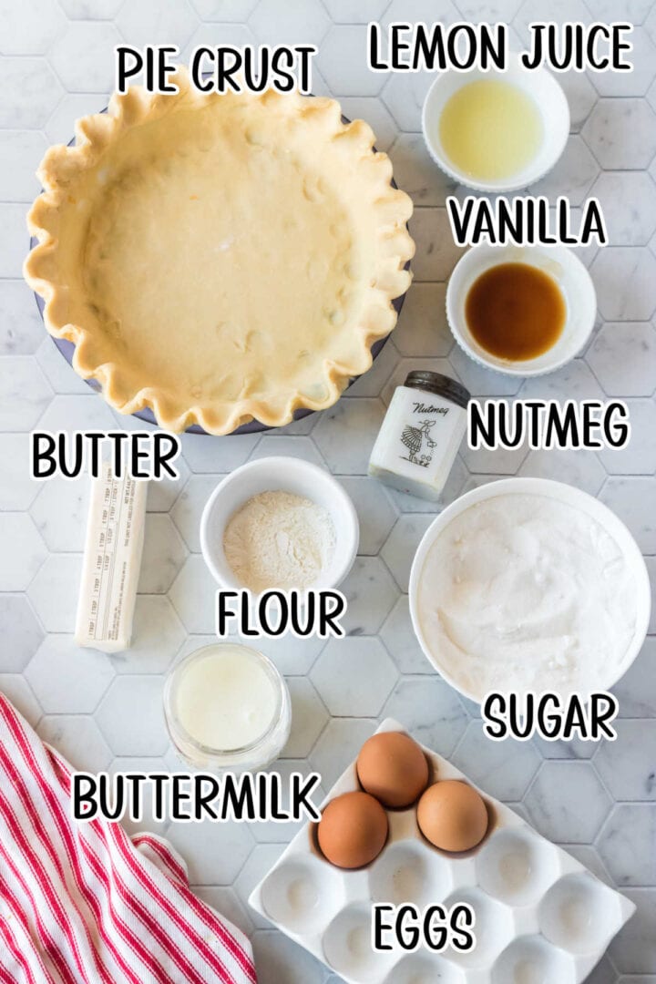 Southern Buttermilk Pie - Restless Chipotle