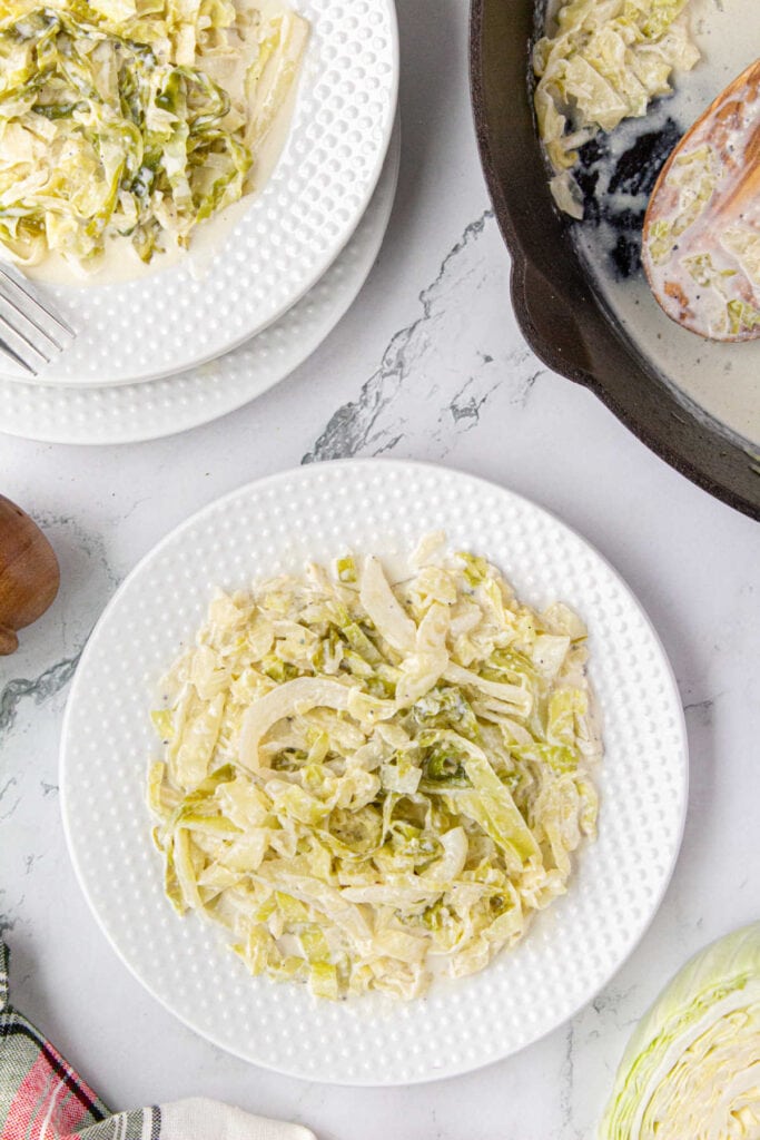 Creamed Cabbage - Restless Chipotle