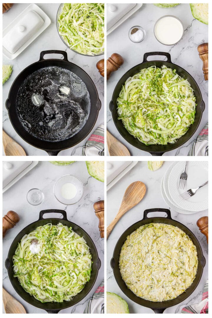 Creamed Cabbage - Restless Chipotle