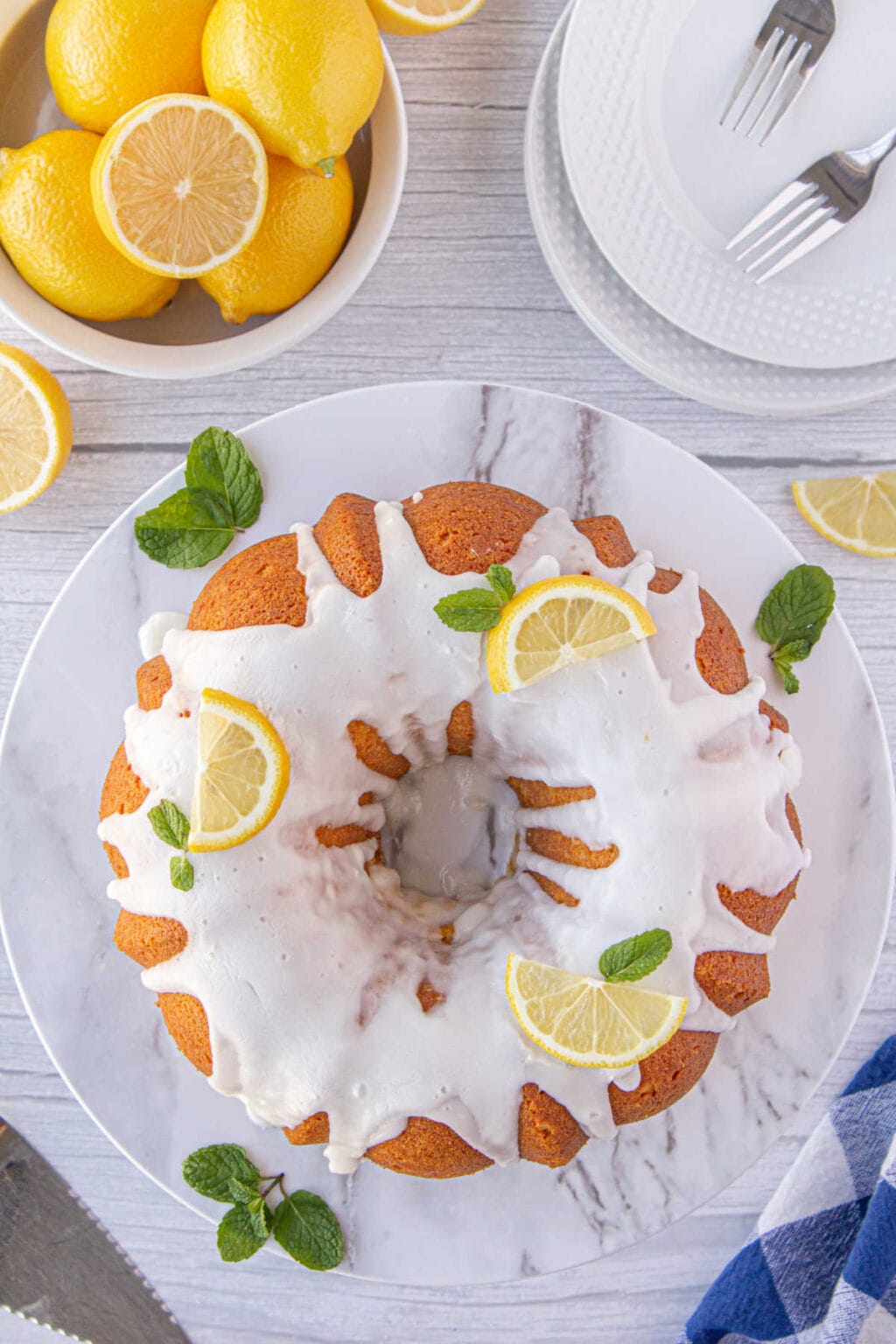 Lemon Bundt Cake Recipe from Scratch (with Pudding) - Restless Chipotle