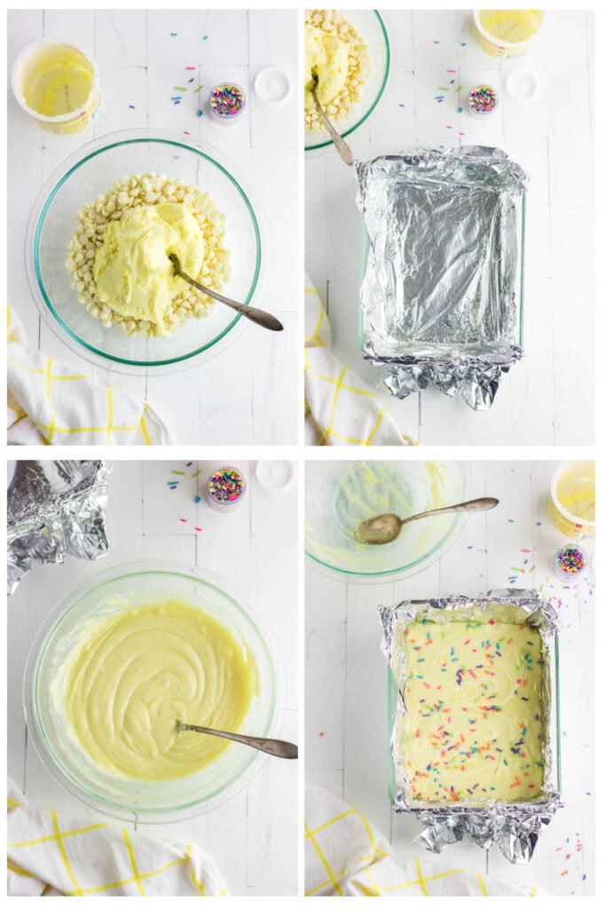 Two Ingredient Fudge Using Frosting (with Variations) - Restless Chipotle