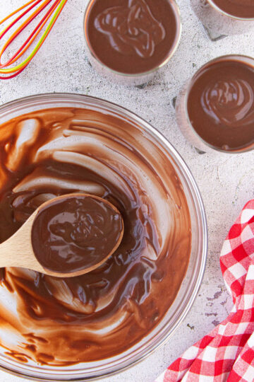 Easy Homemade Chocolate Pudding in the Microwave - Restless Chipotle