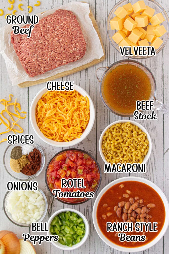 Cheesy Chili Mac Casserole (Easy 30 Minute Recipe) - Restless Chipotle