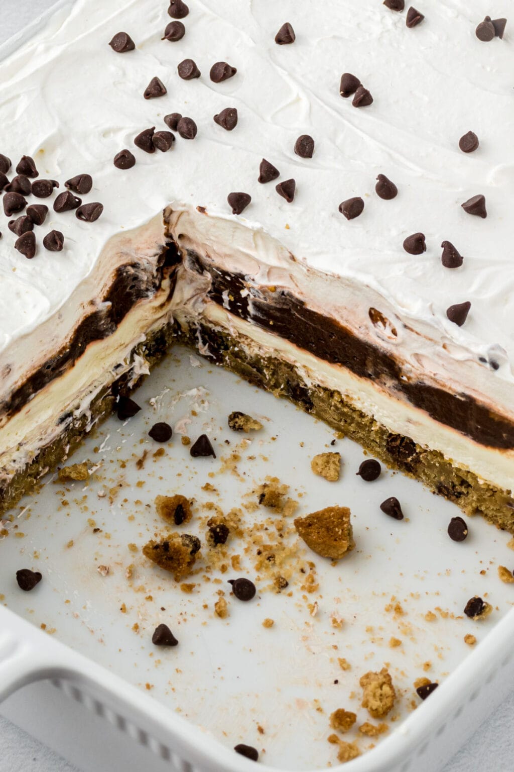 Chocolate Chip Cookie Delight (Layered Dessert) - Restless Chipotle
