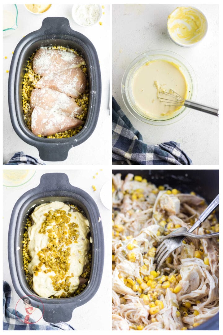 Simple Slow Cooker Dixie Chicken Recipe from 1941 - Restless Chipotle