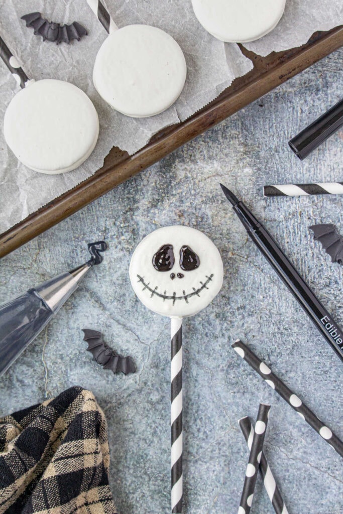 Jack Skellington Oreo Pops for Nightmare Before Christmas Fans ...