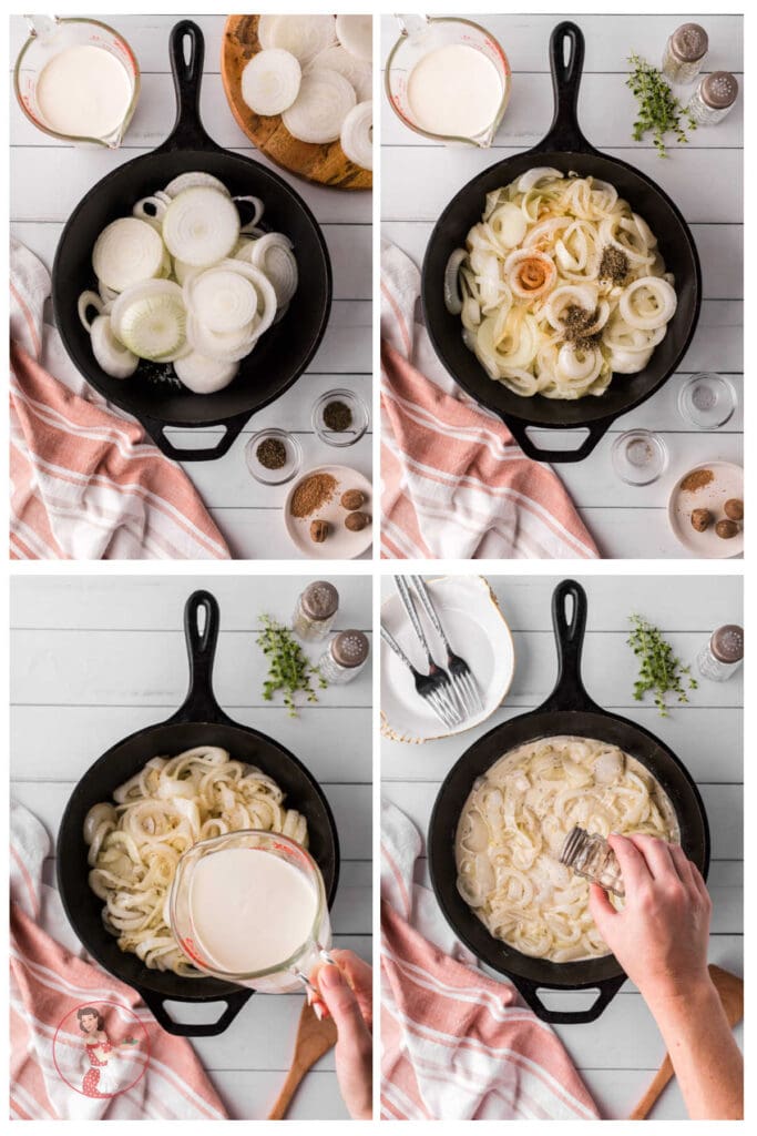 Mom's Traditional Creamed Onions Recipe with Sage - Restless Chipotle