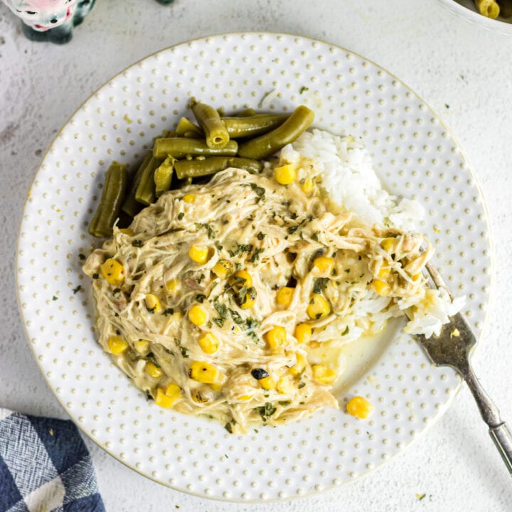 Simple Slow Cooker Dixie Chicken Recipe from 1941 - Restless Chipotle