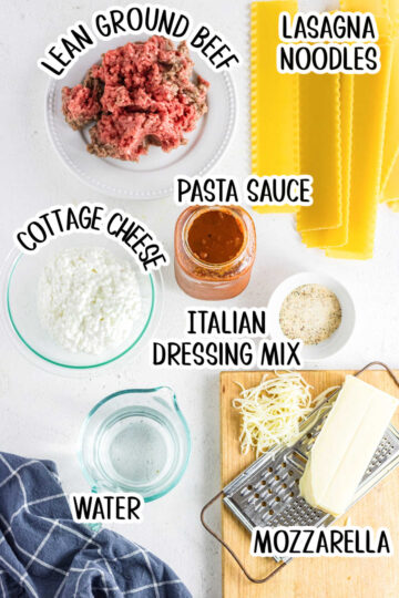 Easy One Pot Skillet Lasagne with Cottage Cheese - Restless Chipotle