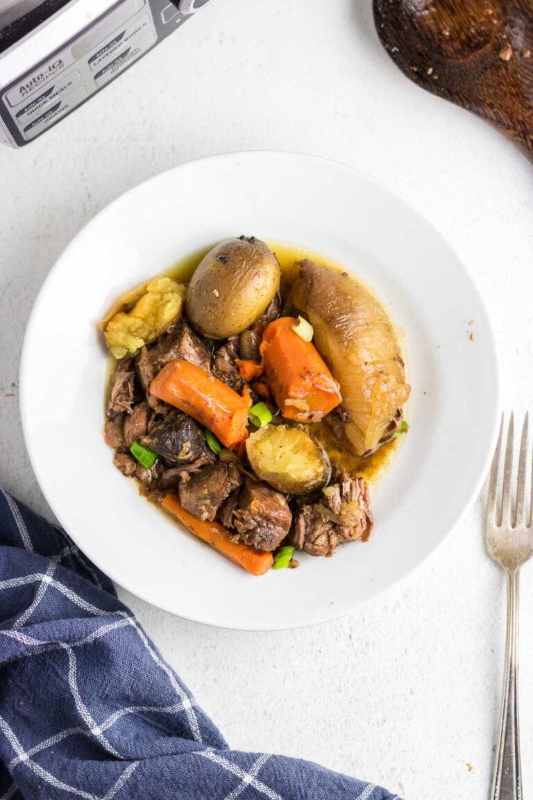 Lipton Recipe Secrets Crockpot Beef Stew with Onions - Restless Chipotle
