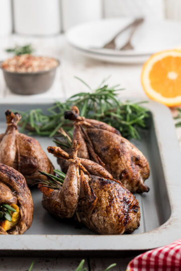 Oven Roasted Quail Recipe (Easy Baked Quail in 30 Minutes) - Restless ...