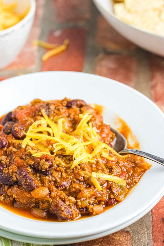 Copycat Wendy's Chili Recipe (Top Secret Slow Cooker) - Restless Chipotle