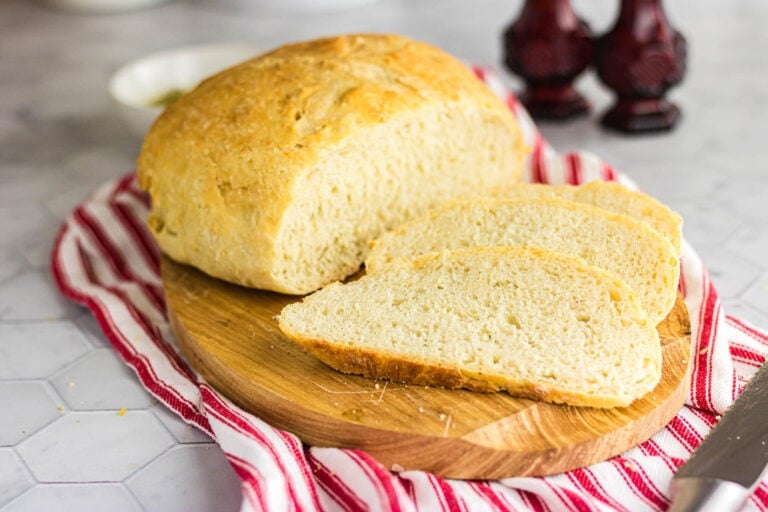 Homemade Rustic Italian Bread (Easy No Knead Recipe) - Restless Chipotle