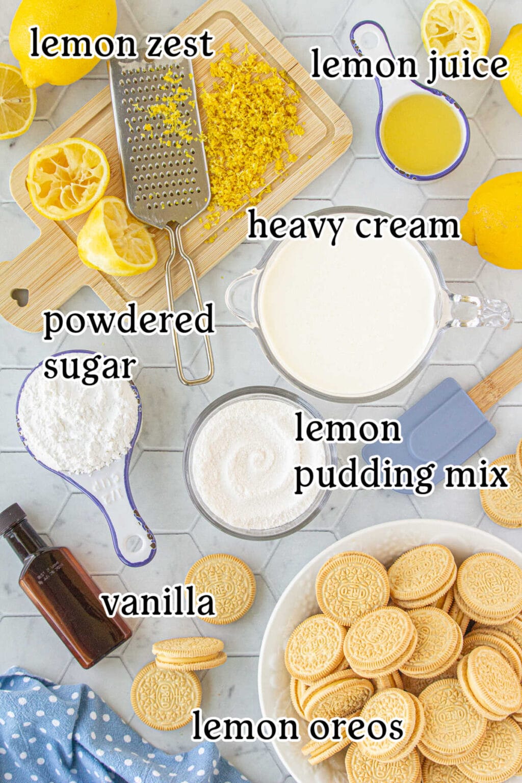 Easy No-Bake Lemon Icebox Cake Recipe with Oreos - Restless Chipotle