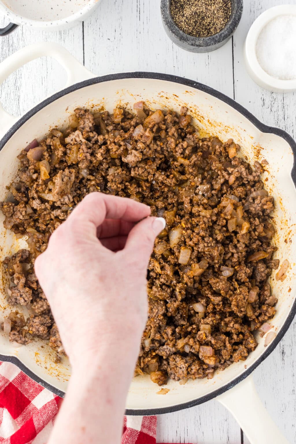 Easy Texas Pasta Salad Recipe with Taco Ground Beef - Restless Chipotle