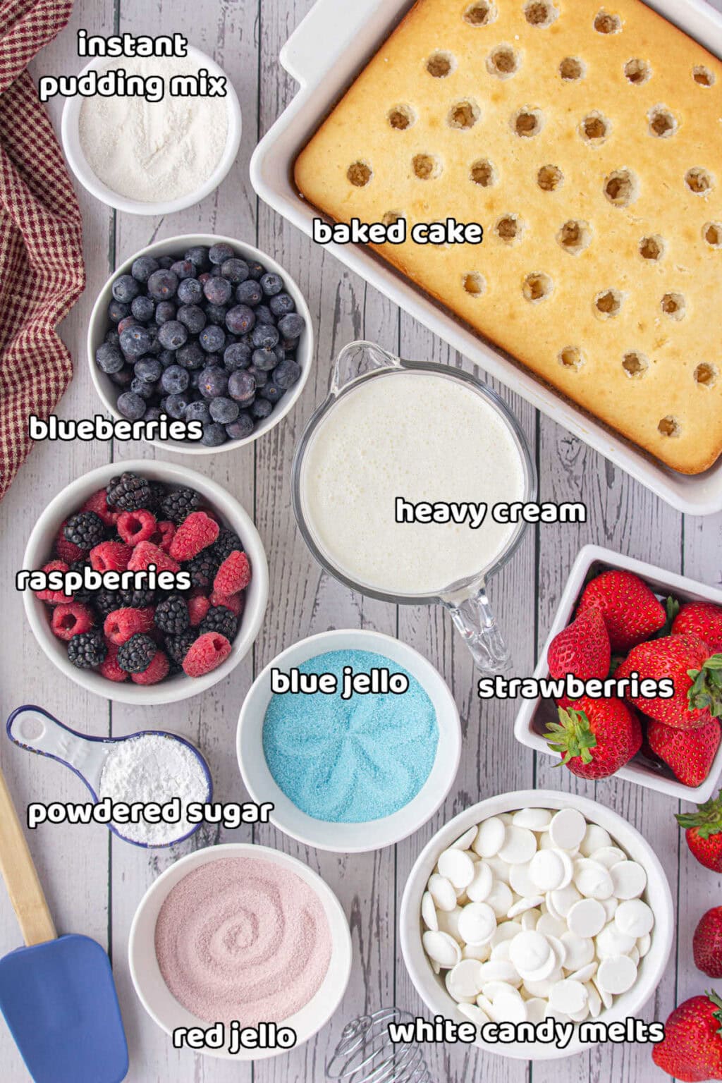 Easy Patriotic Jello Poke Cake: A Fun 4th of July Dessert - Restless ...