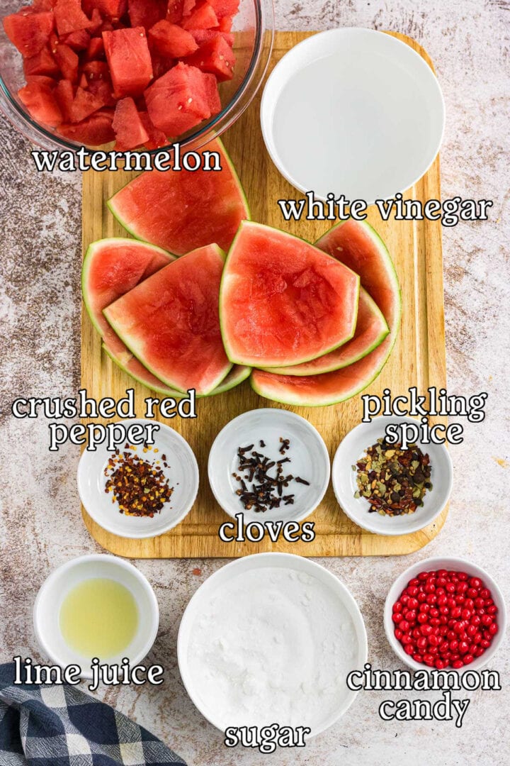 Sweet & Spicy Pickled Watermelon Rind - Restless Chipotle