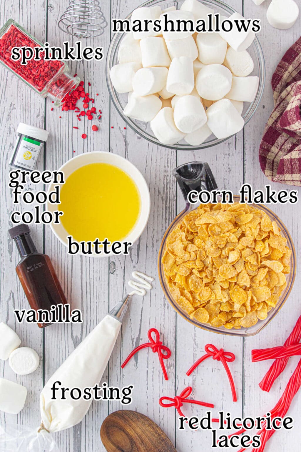 No-Bake Cornflake Christmas Wreath Cookies Recipe - Restless Chipotle