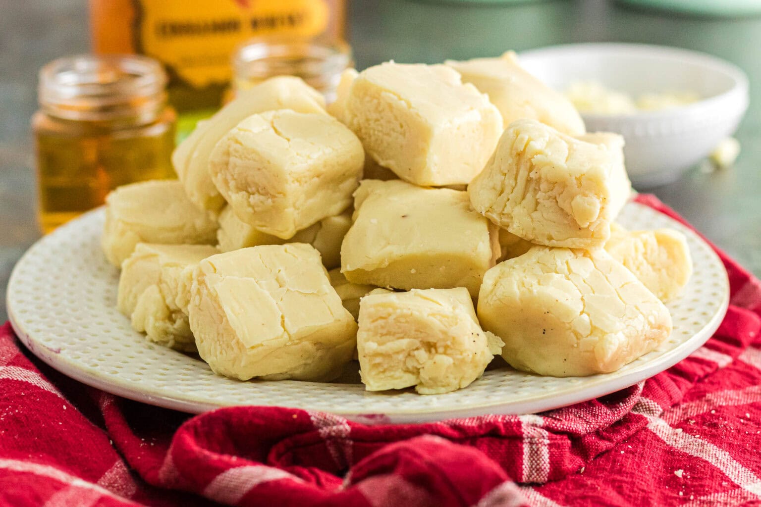 Easy, Fireball Fudge Recipe with White Chocolate - Restless Chipotle