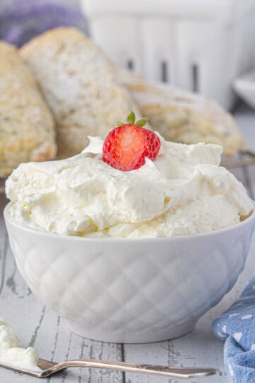 Easy Mock Devonshire Cream(clotted cream substitute) - Restless Chipotle