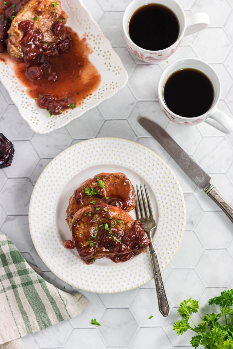 Slow Cooker Cherry Chipotle Pork - Restless Chipotle