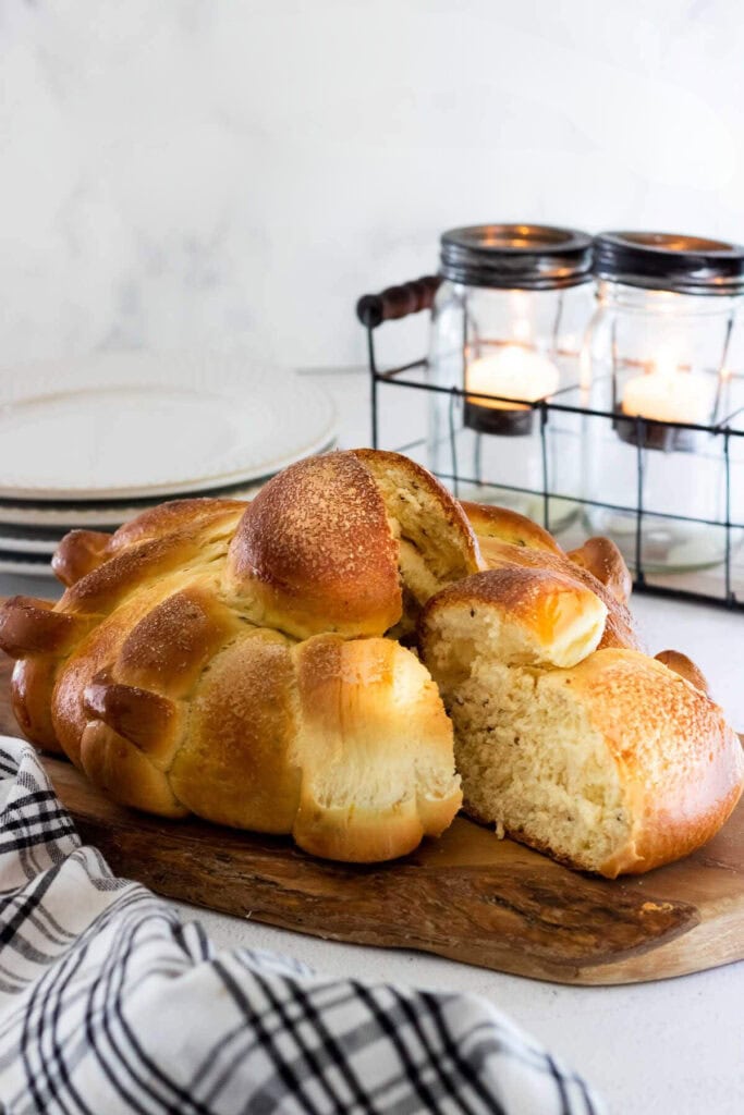 Sweet Anise Day of the Dead Bread (Pan de Muertos) - Restless Chipotle