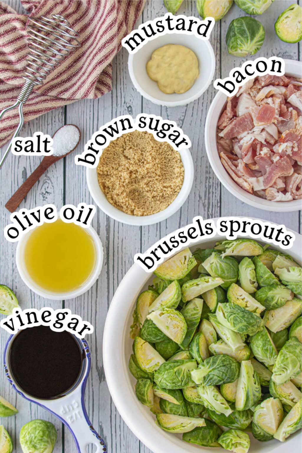 Brussels Sprouts with Hot Bacon Dressing - Restless Chipotle