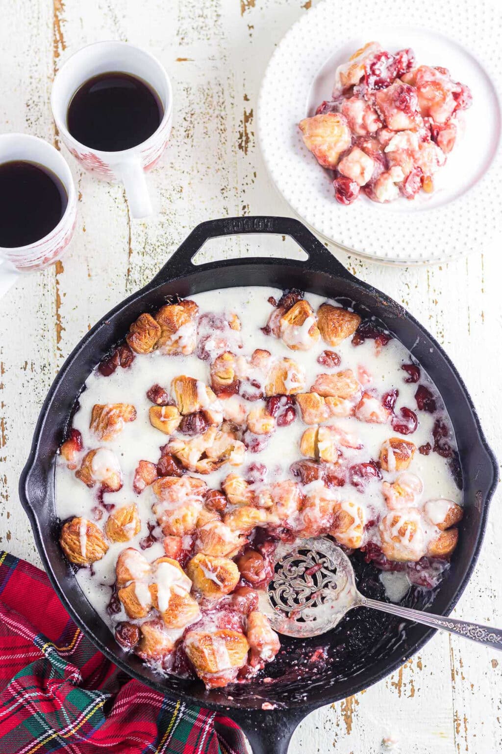 Cherry Cream Cheese Bubble Up – Easy Brunch Casserole - Restless Chipotle