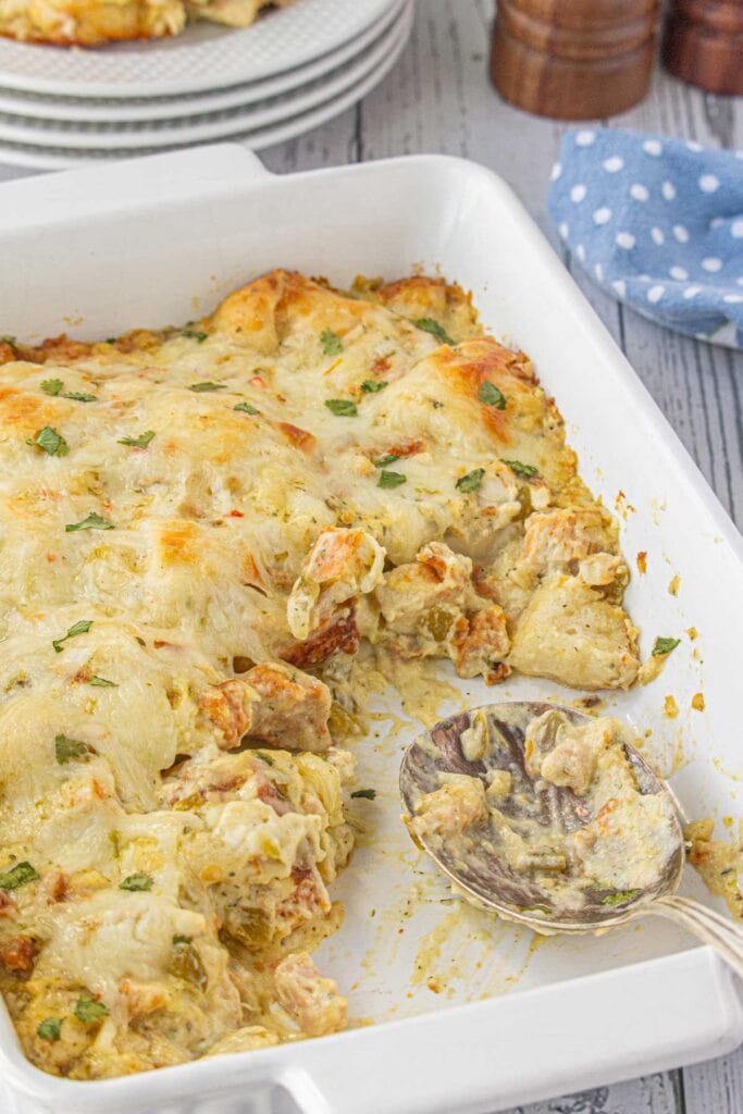 Chile Chicken Bubble Up Bake - Restless Chipotle