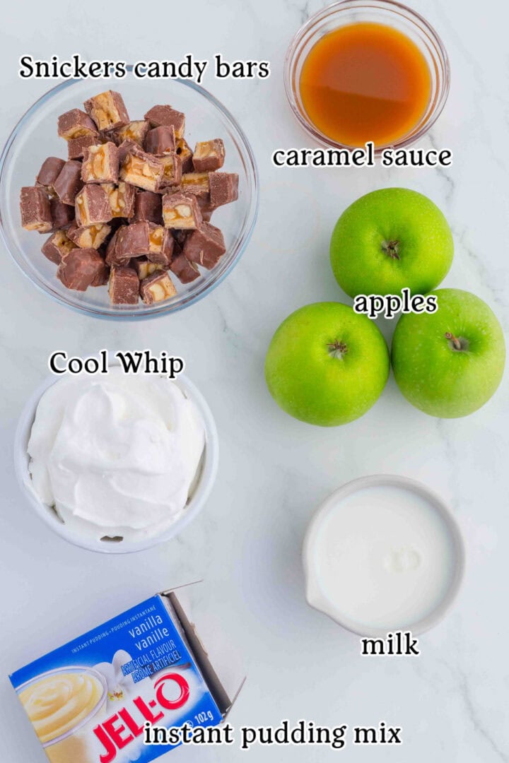 Apple Snickers Salad - Restless Chipotle