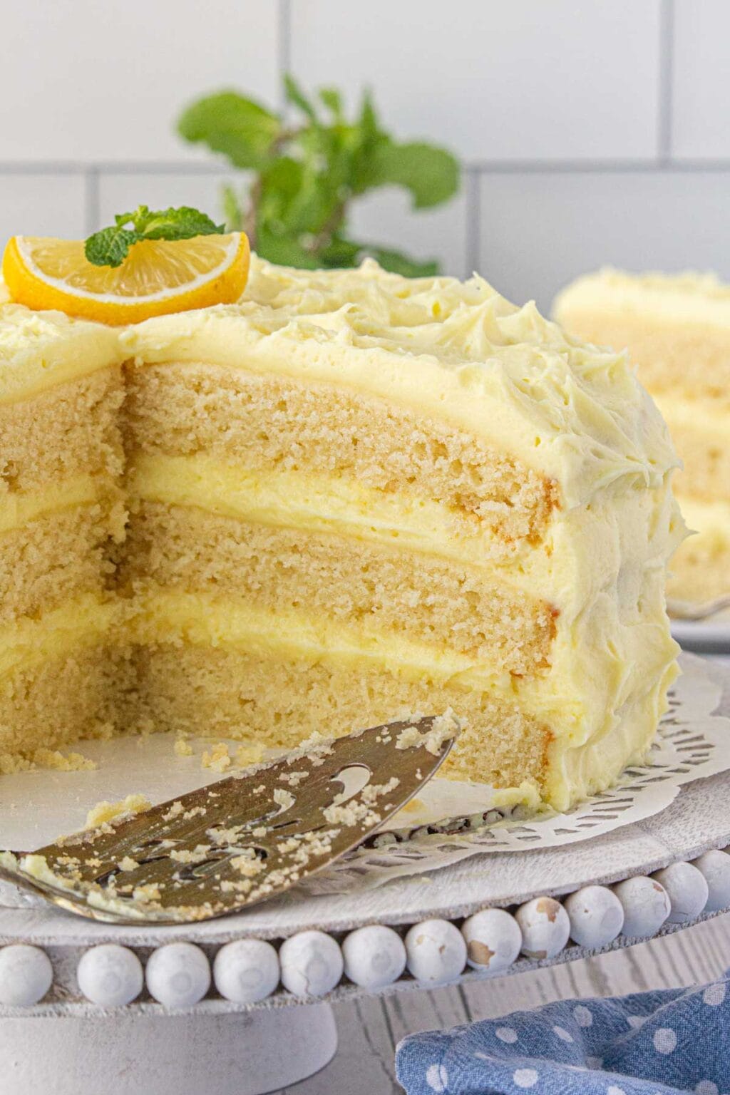 Moist Lemon Layer Cake - Restless Chipotle