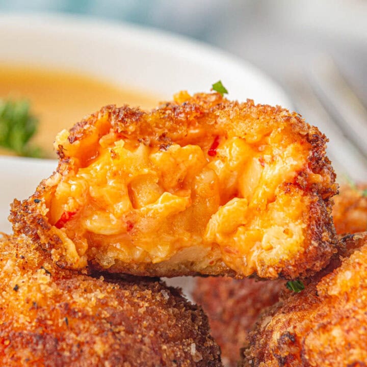 Crispy Fried Pimento Cheese Balls - Restless Chipotle