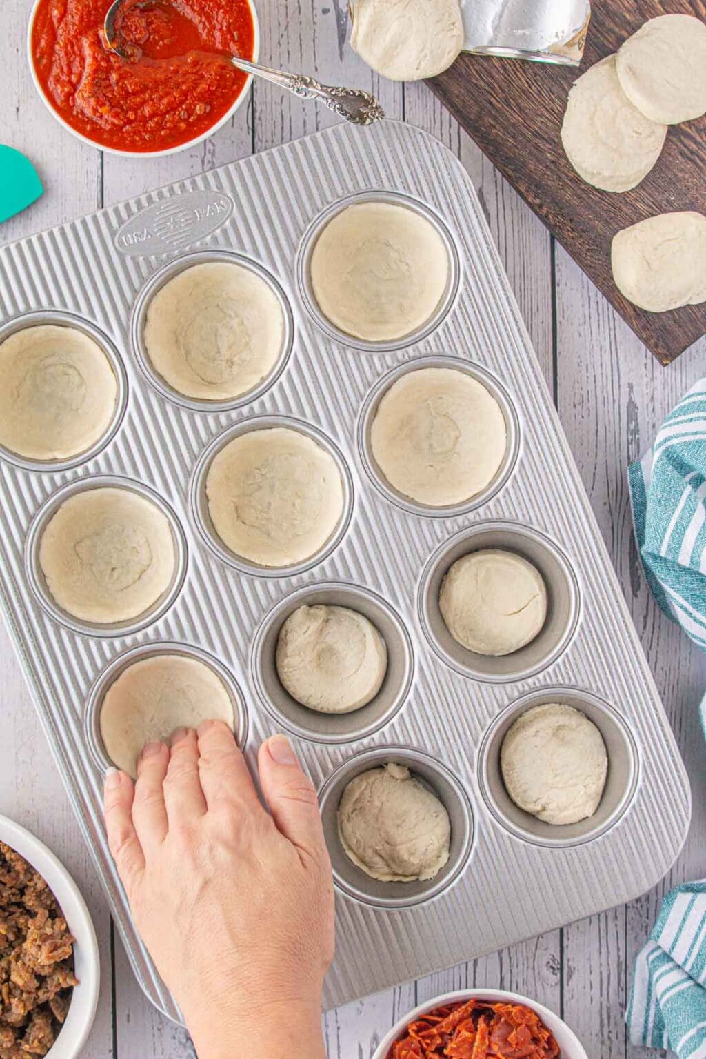 Easy Pizza Cups - Restless Chipotle
