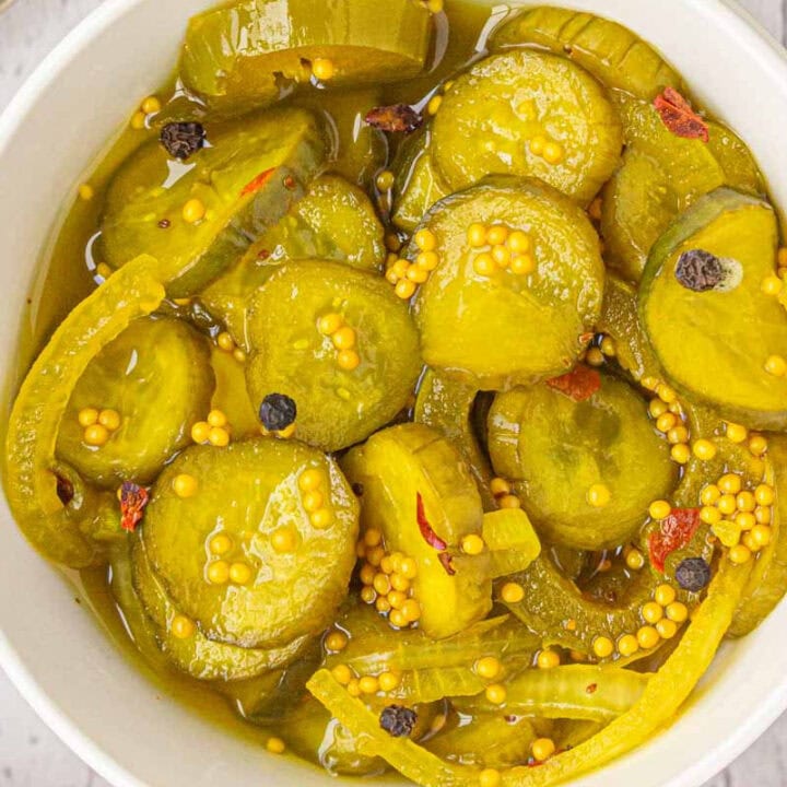 Sweet Heat Refrigerator Pickles - Restless Chipotle