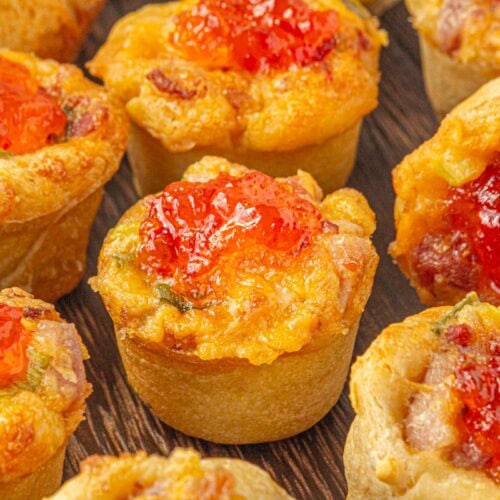 Easy Cheddar Ham Cups – Bite-Sized Biscuit Appetizers - Restless Chipotle