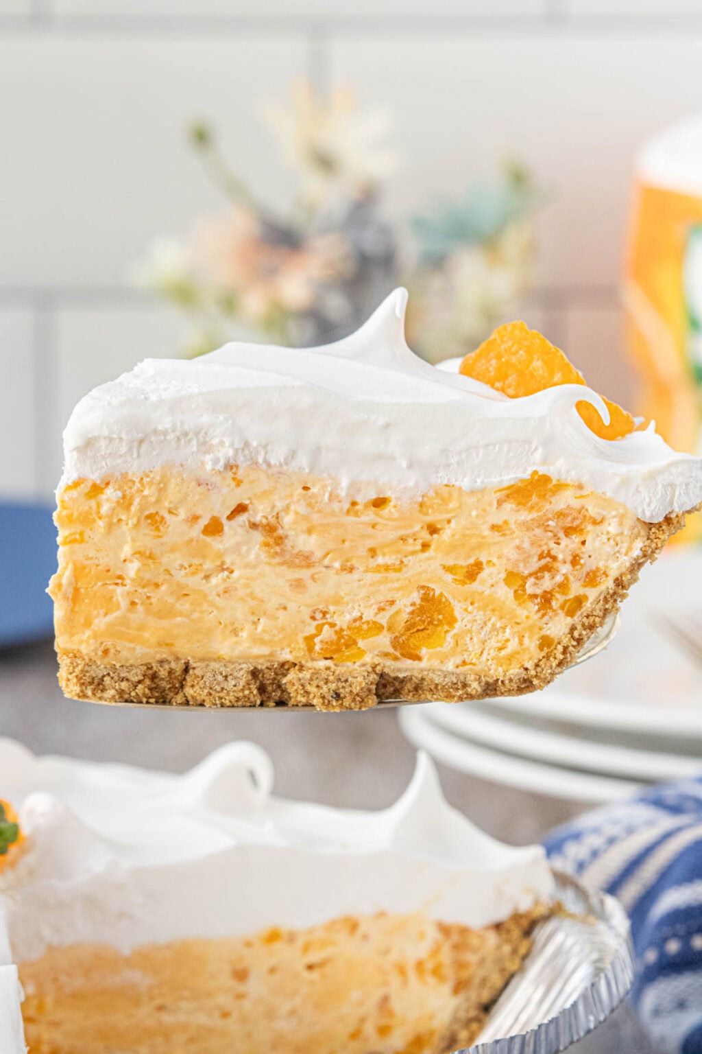 No-Bake Tang Pie – Creamy Retro Orange Dessert with Cool Whip ...