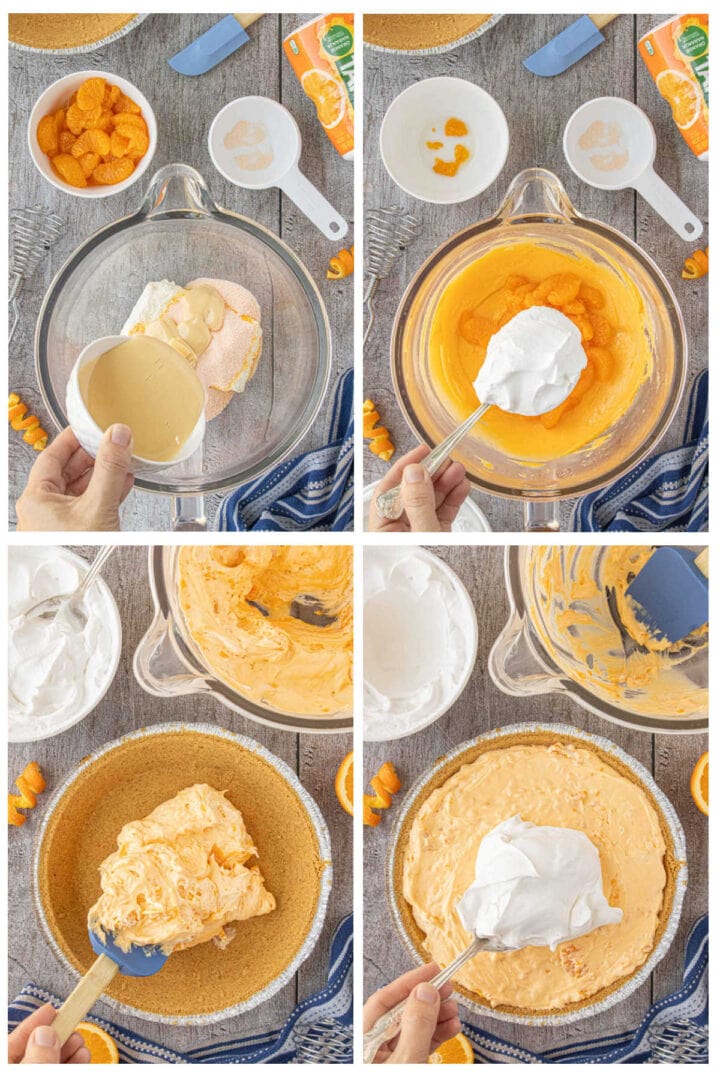No-Bake Tang Pie – Creamy Retro Orange Dessert with Cool Whip ...